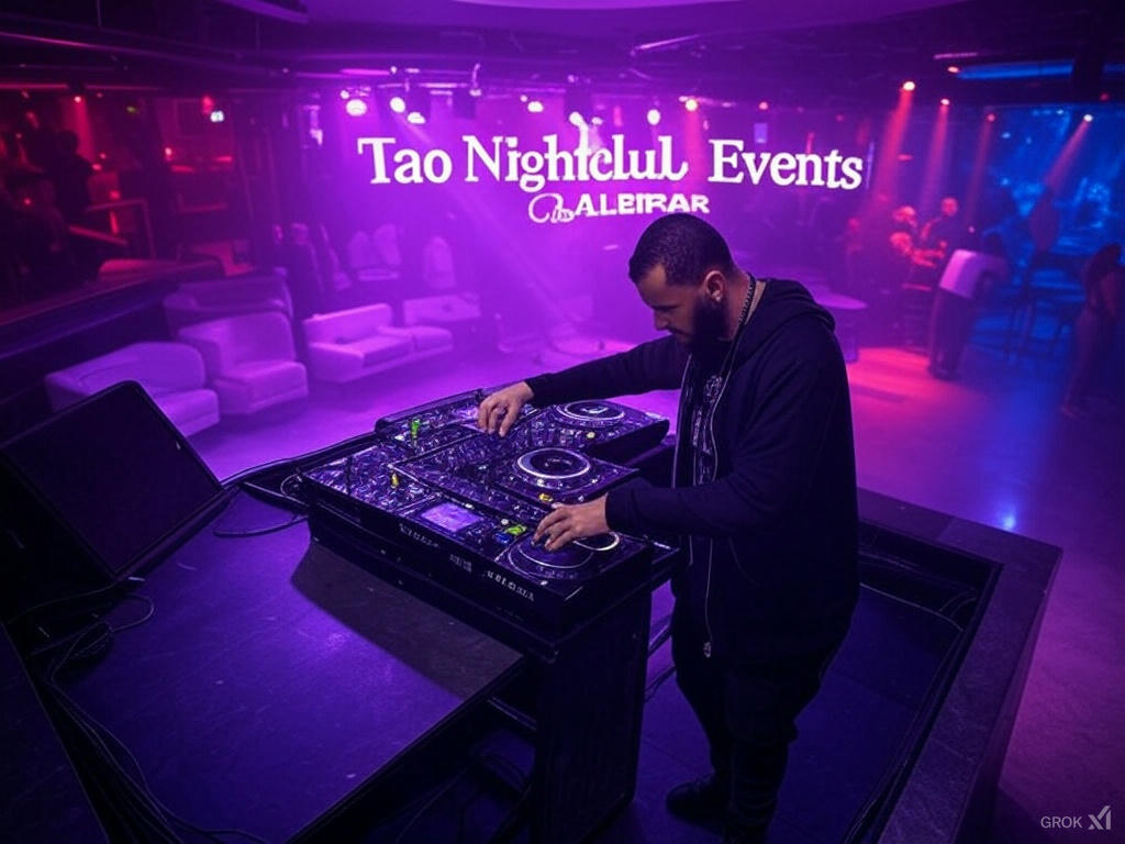 Tao Nightclub Events Calendar