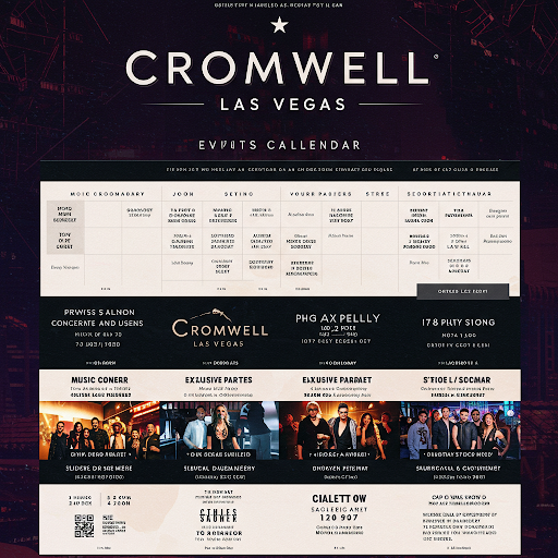 Cromwell Events Calendar 🏨🗓️